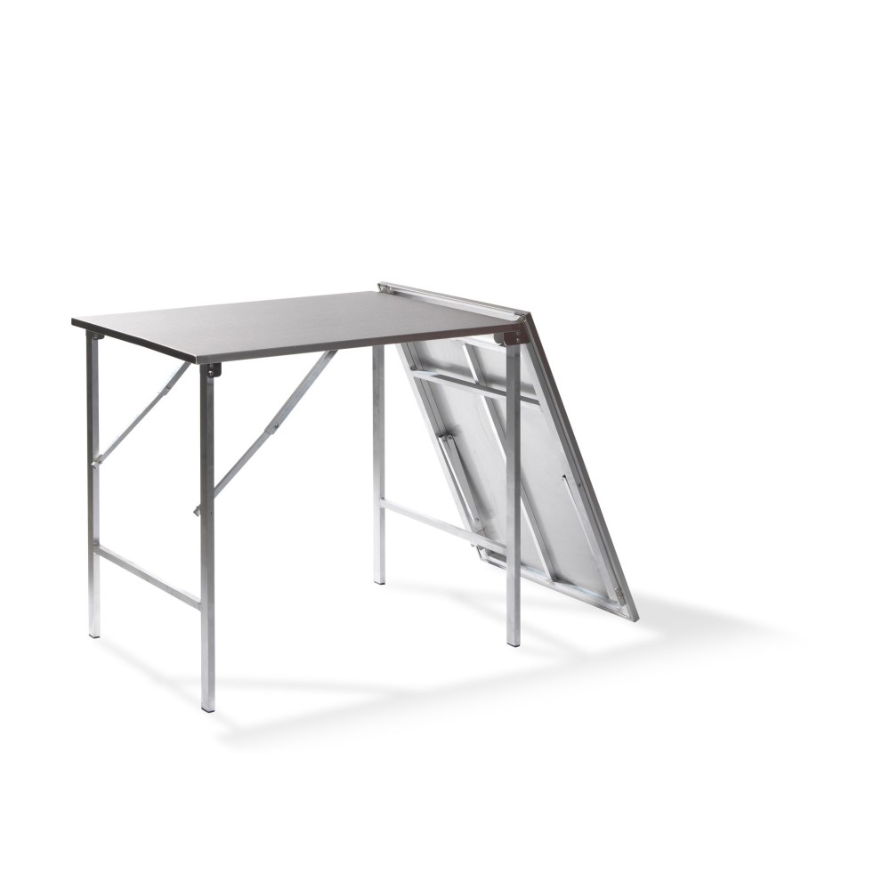 Table de Préparation Pliable en Acier Inox